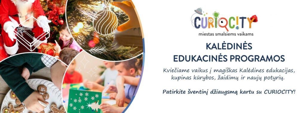 Kalėdinės edukacijos ir programos vaikams - Kelionės su vaikais