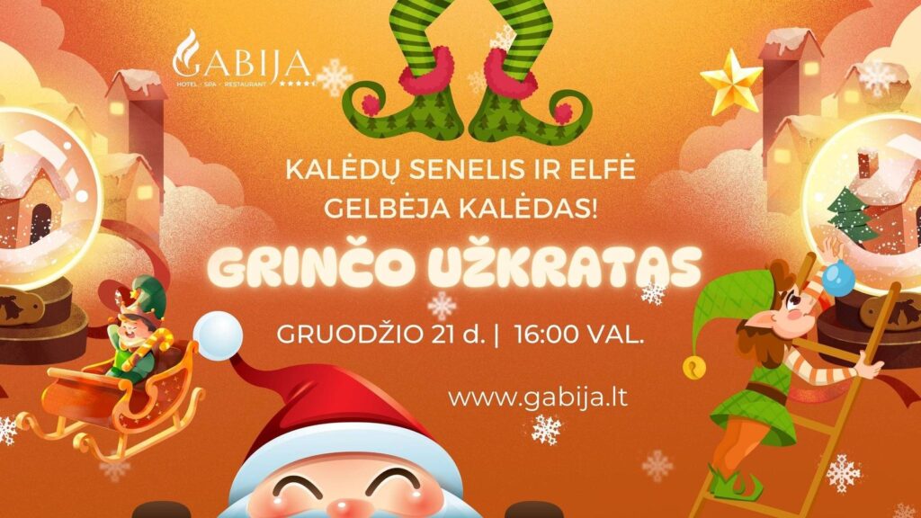 Kalėdinės edukacijos ir programos vaikams - Kelionės su vaikais