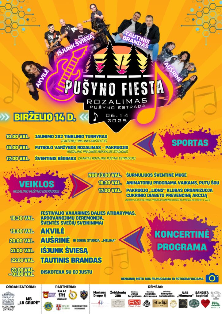 Vasaros startas - įdomiausi renginiai birželio mėnesį Lietuvoje